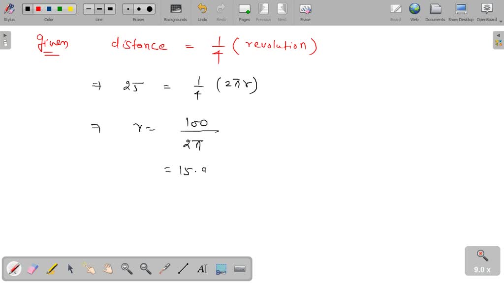 SOLVED: 18. A girl jogs around a horizontal circle with constant speed ...