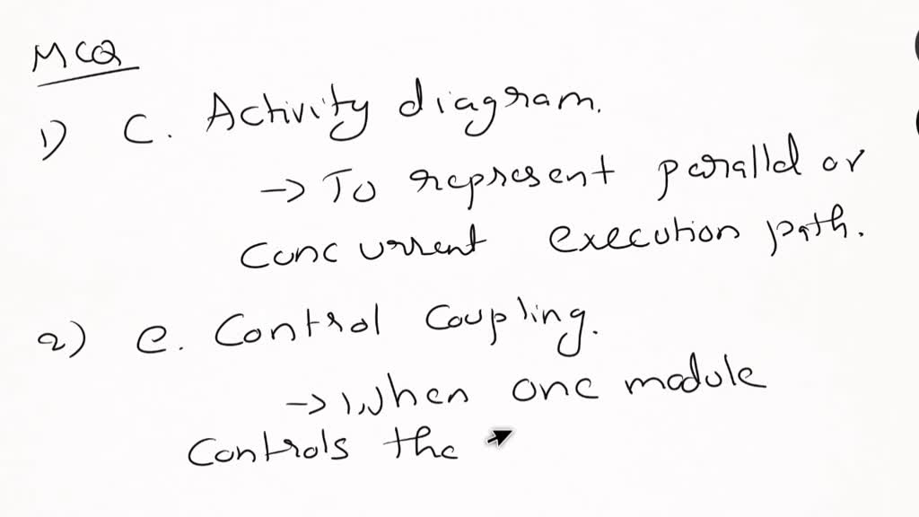 SOLVED: The following shape is: - Use case diagram - Activity diagram ...