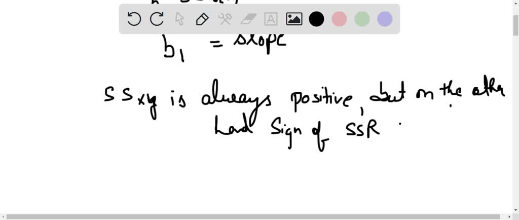 Solved If The Sum Of Squares Due To Regression Ssr Is 60 Which Of