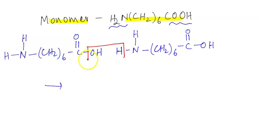 SOLVED: Q 3(a) [20 Marks] Draw the structures of the polymers obtained from the following ...