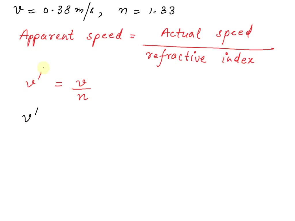 SOLVED: A stone held just beneath the surface of a swimming pool is ...