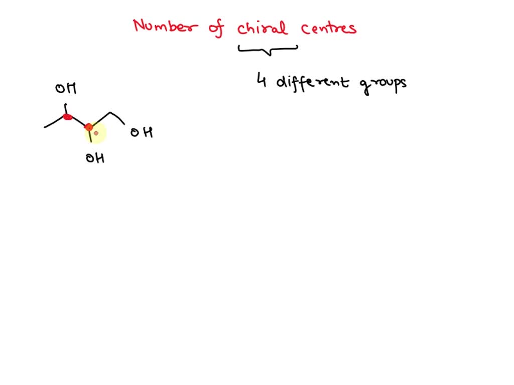 SOLVED: How many chirality centers are in the molecule shown at the ...