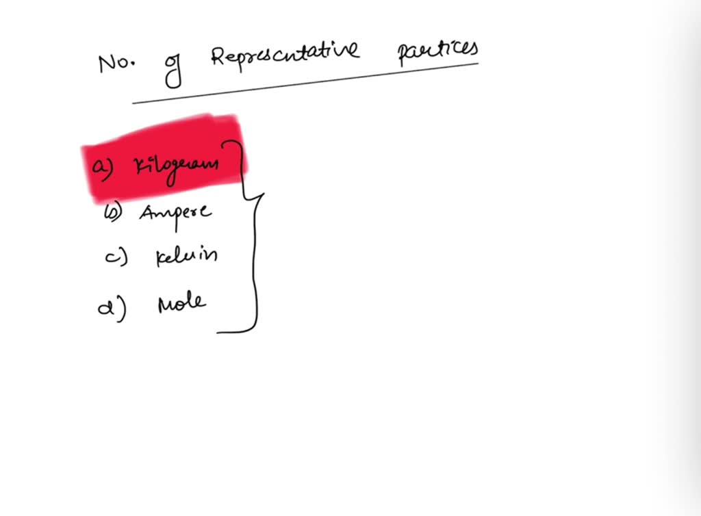 Representative Particle Example