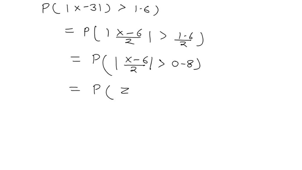 Solved Let X Be A Normal Random Variable With Mean 3 And Variance 16 7538