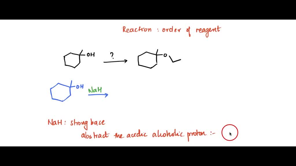 SOLVED: Show how t0 accomplish the synthesis of the three ethers shown ...