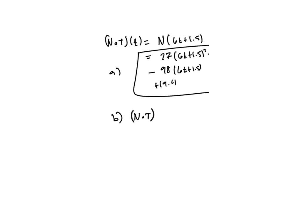 SOLVED: The number of bacteria in a refrigerated food product is given ...