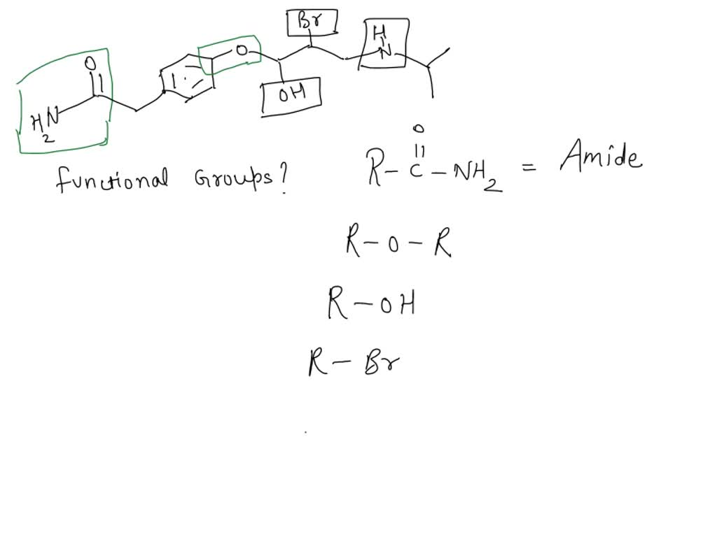 SOLVED: (a) Identify the functional group labeled 1 in structure I (b ...