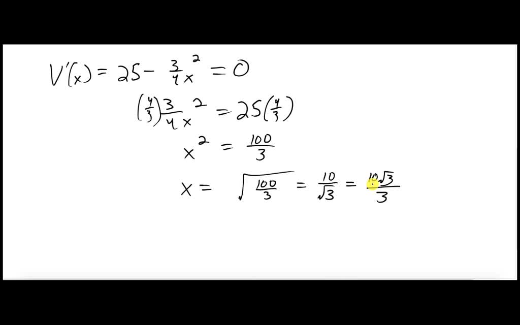 SOLVED: An open-top rectangular box is to have a square base and a ...