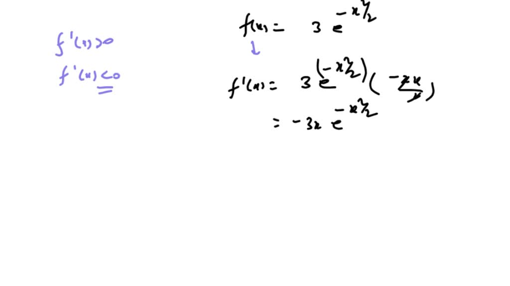 SOLVED: Find the interval(s) where the function is increasing and the interval(s) where it is ...