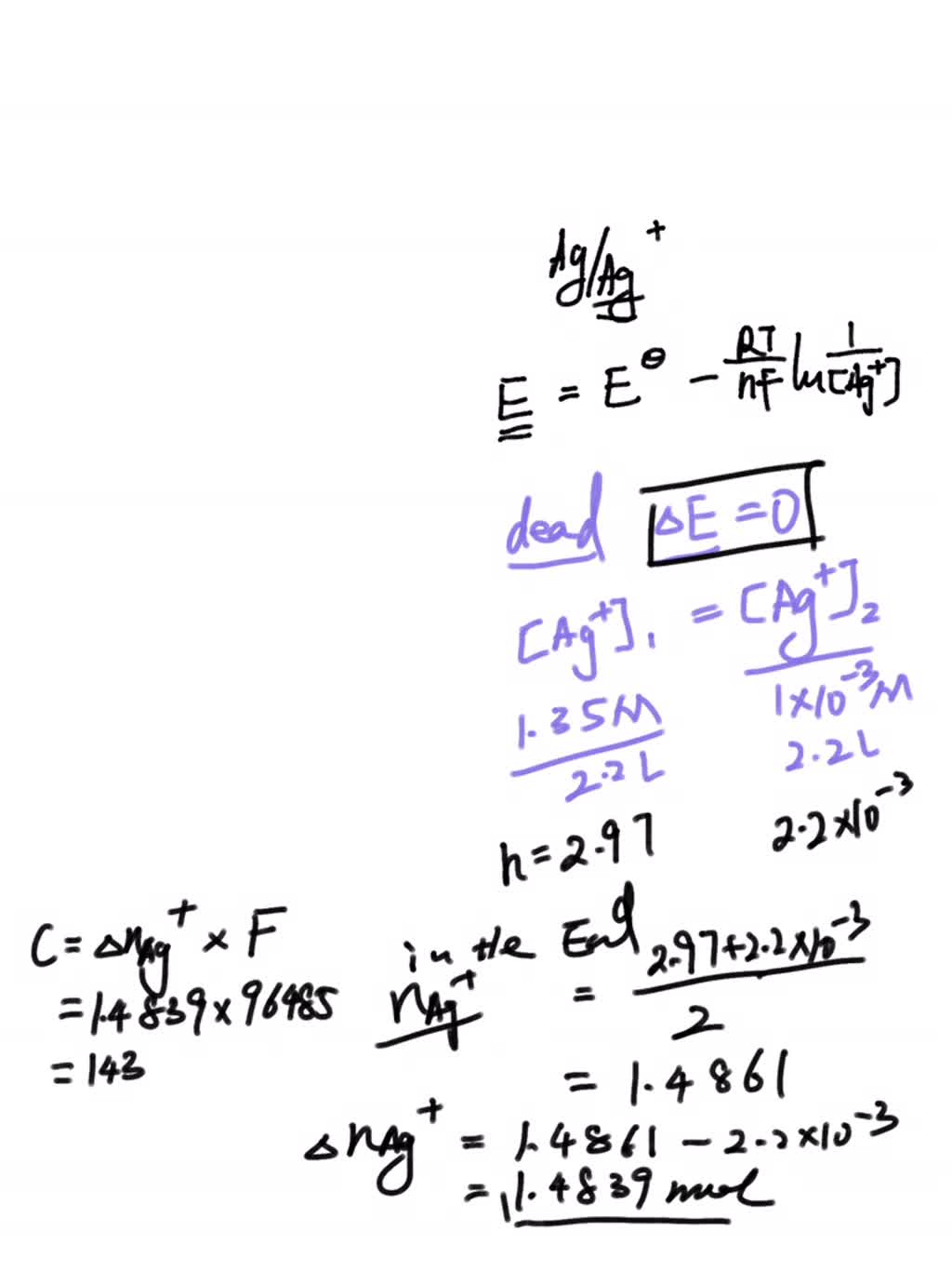 SOLVED: A rechargeable battery is constructed based on a concentration ... SOLVED: A rechargeable battery is constructed based on a concentration ...