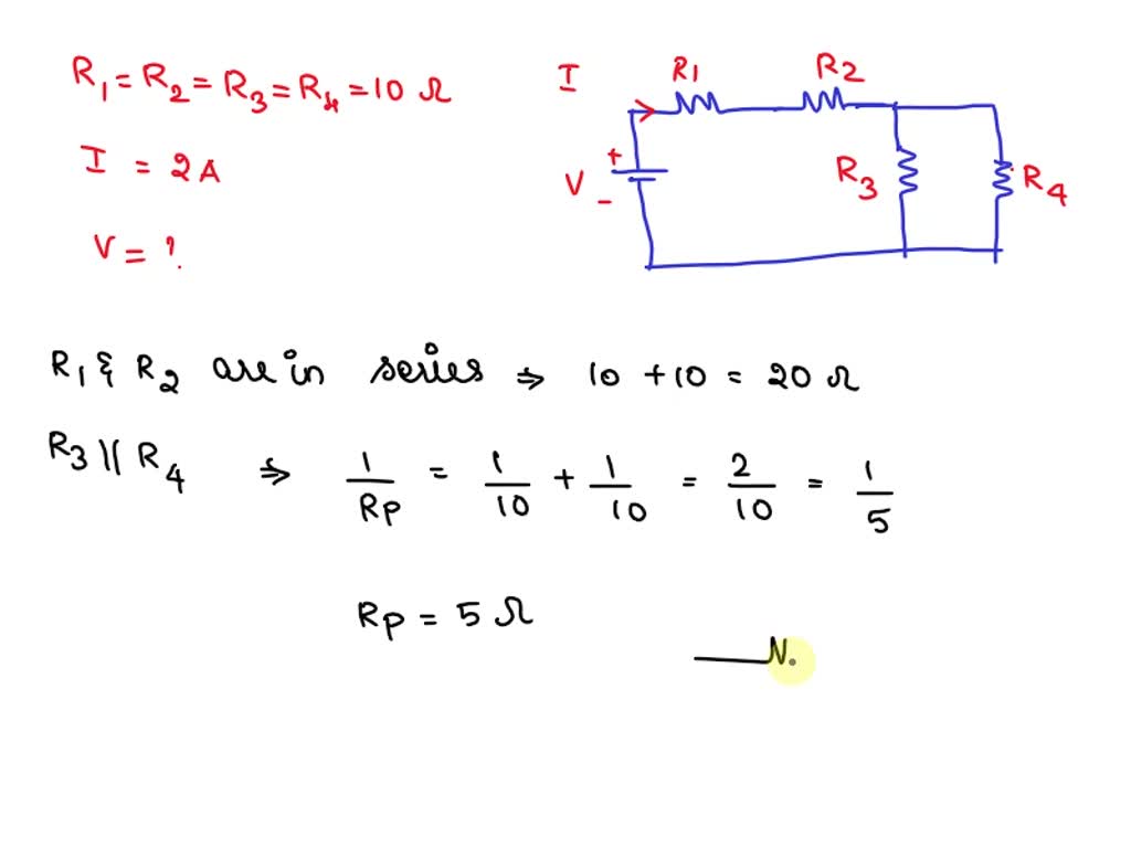 SOLVED: Two resistors, R1 with a resistance of 25.0 ohms and R2 with a resistance of 64.0 ohms ...