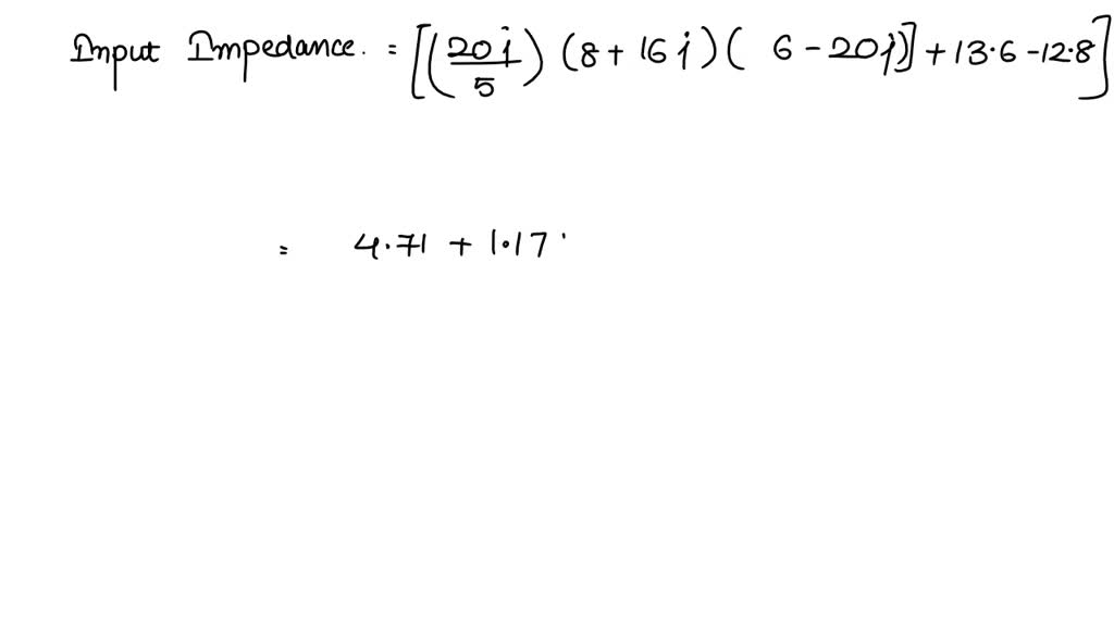 SOLVED: Q3) a) Find the impedance Zab in the circuit shown in Figure 2 ...
