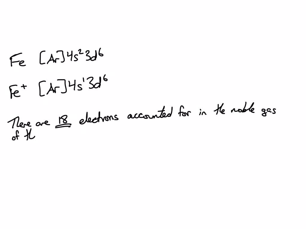 SOLVED: Question 1 1pts Consider a +2 cation of Iron There are ... SOLVED: Question 1 1pts Consider a +2 cation of Iron There are ...