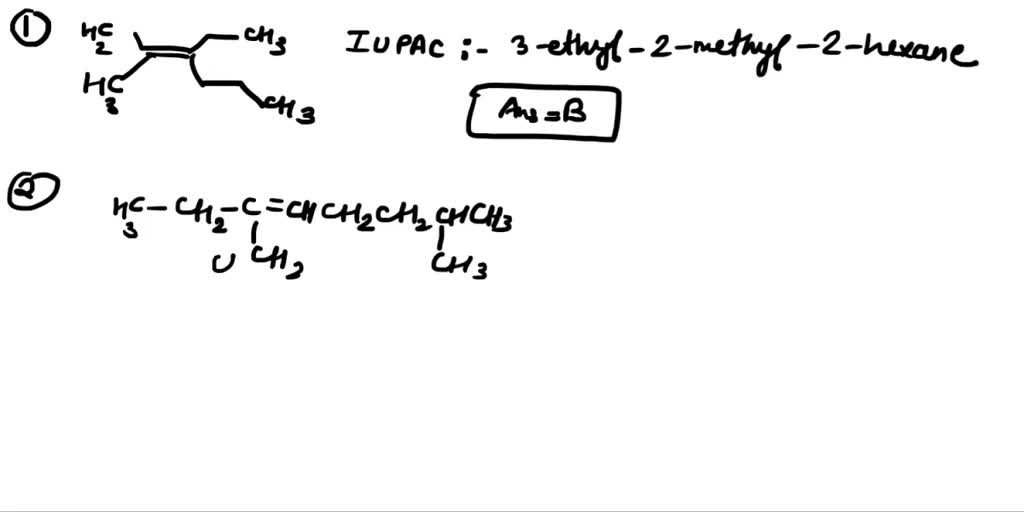 SOLVED: Including the cis or trans designation, what is the IUPAC name ...