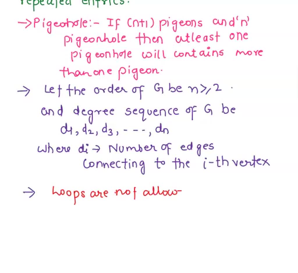 SOLVED: Prove that for any graph G of order at least 2 (number of vertices is at least 2), the ...