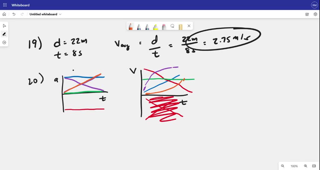 SOLVED: 19. A rabbit runs in a straight path for a distance of 22 m in ...