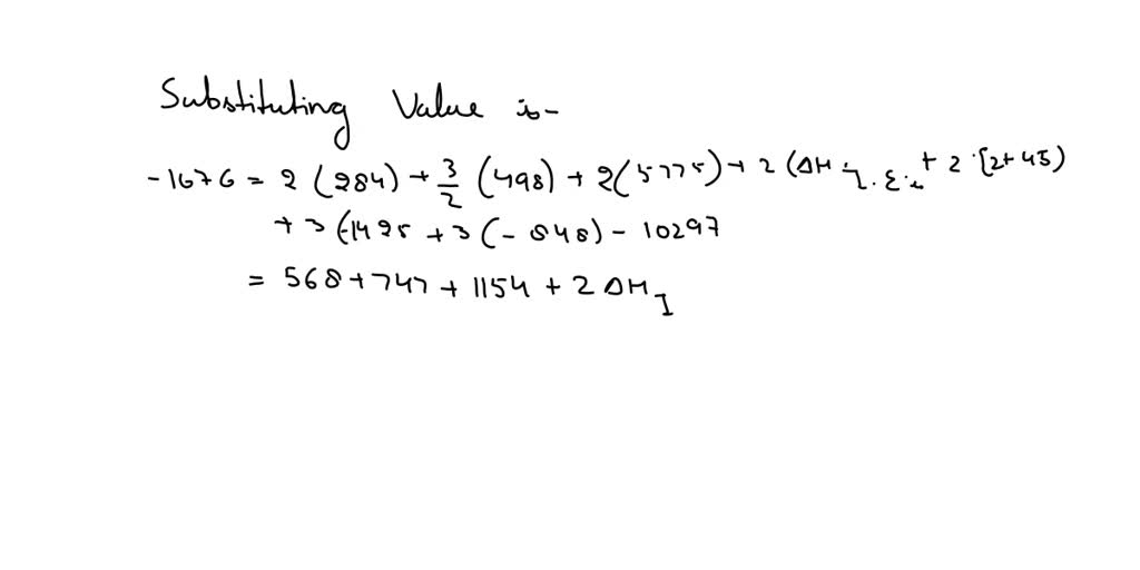 SOLVED: Calculate the lattice enthalpy of Al2O3 using Kapustinskii ...