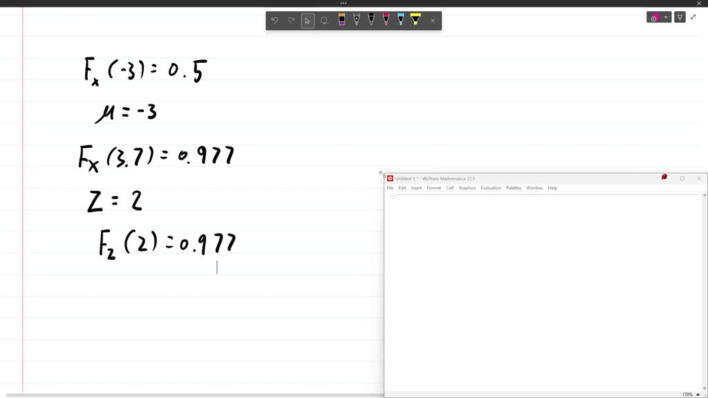 SOLVED: x is a gaussian random variable with a PDF as described above, where μ is the mean, σ is ...