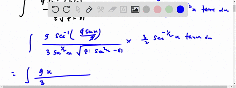 Point integrals resulting in inverse trigonometric functions...