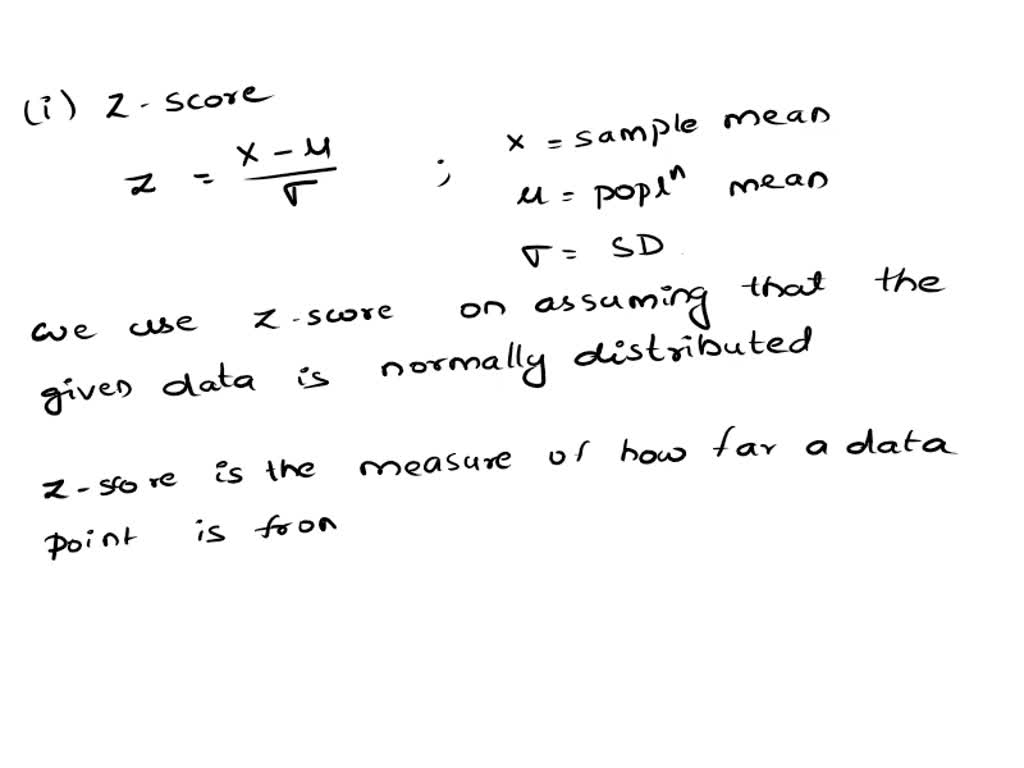 SOLVED: What is the difference between the z score and coefficient of ...