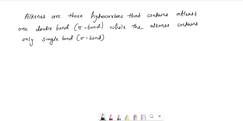 SOLVED: 3. Compare chlorination and bromination of alkanes. 4. Define ...