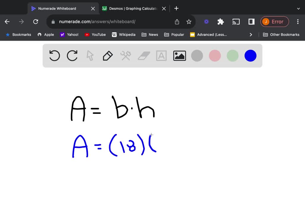 Solved The Adjacent Sides Of A Parallelogram Measure 14 Centimeters And 20 Centimeters And One
