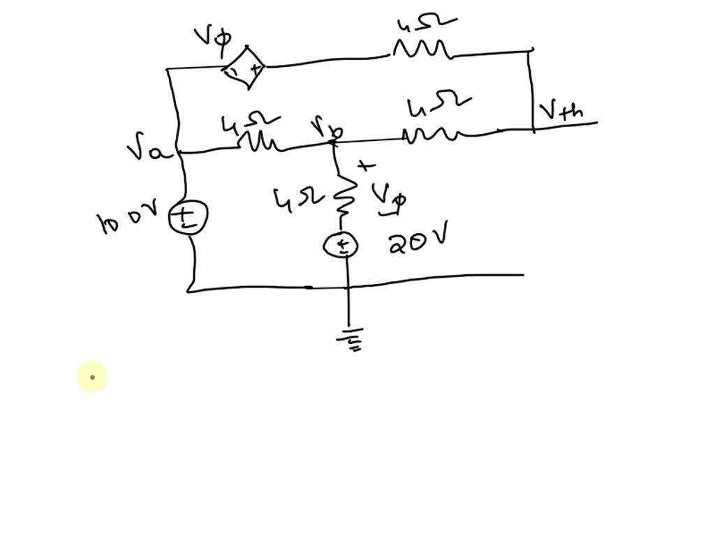 SOLVED: a) Find the value of R that enables the circuit shown to deliver maximum power to the ...