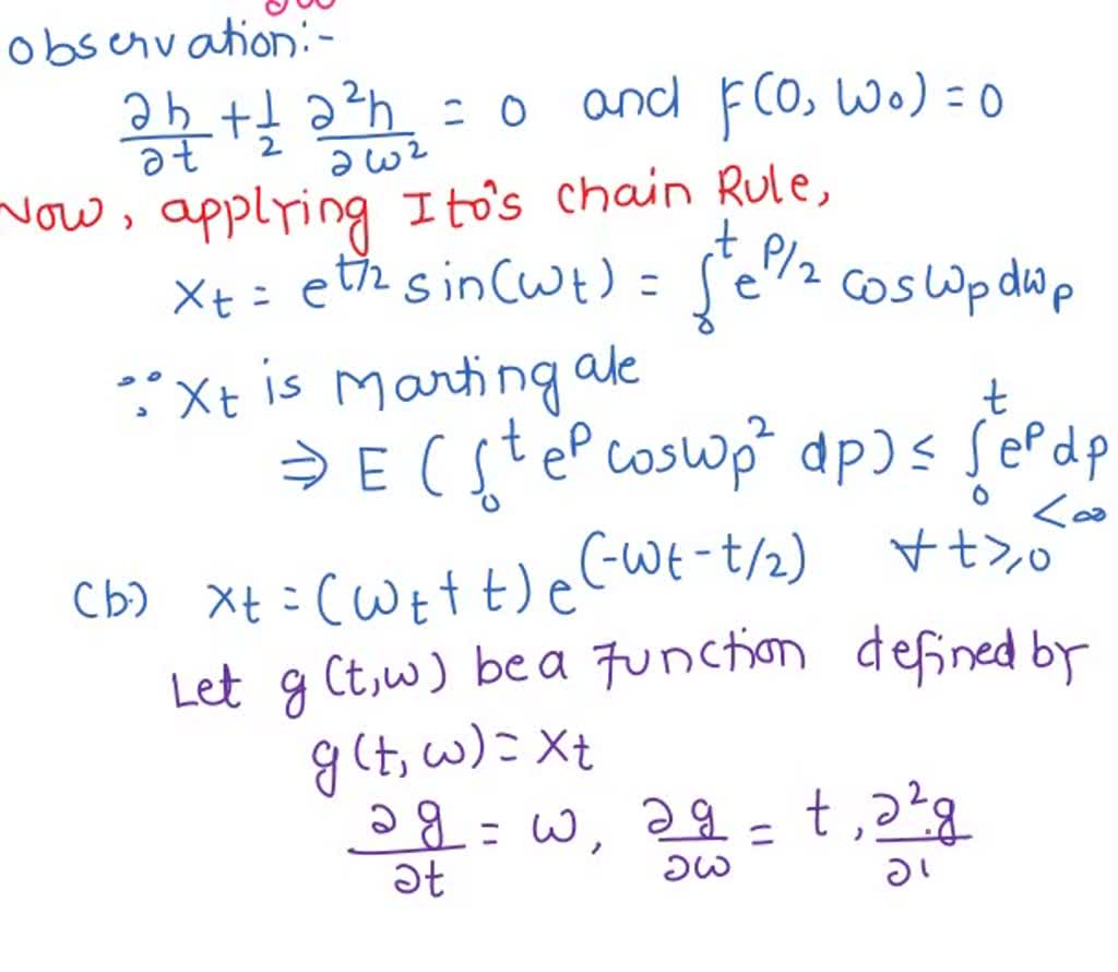 SOLVED: That any F â‚¬ L^2(rT result states theorem). The next ...
