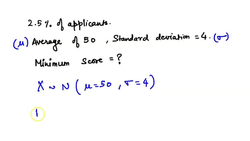 SOLVED: An employer has applicants take a short exam when applying to a ...
