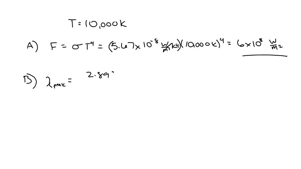 SOLVED: The star Rigel acts like a Blackbody. Its surface temperature ...