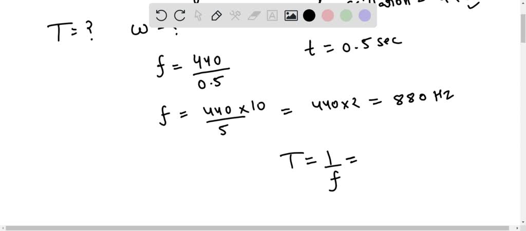 The tip of a tuning fork goes through 440 complete vibrations in 0.500 s. Find the angular ...
