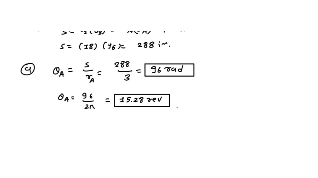 SOLVED: A load is to be raised 20 ft by the hoisting system shown. Assuming gear A is initially ...