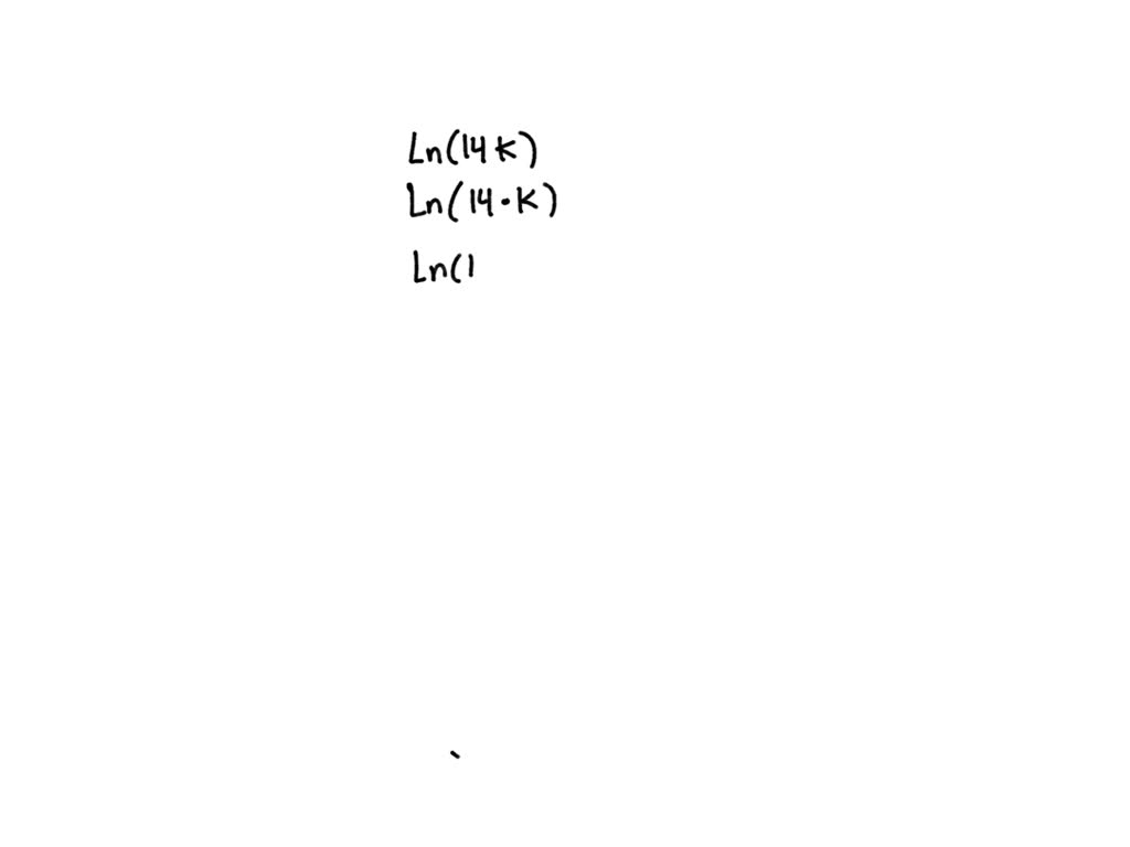 SOLVED: Expand the logarithm as much as possible. Rewrite the expression as a sum, difference ...