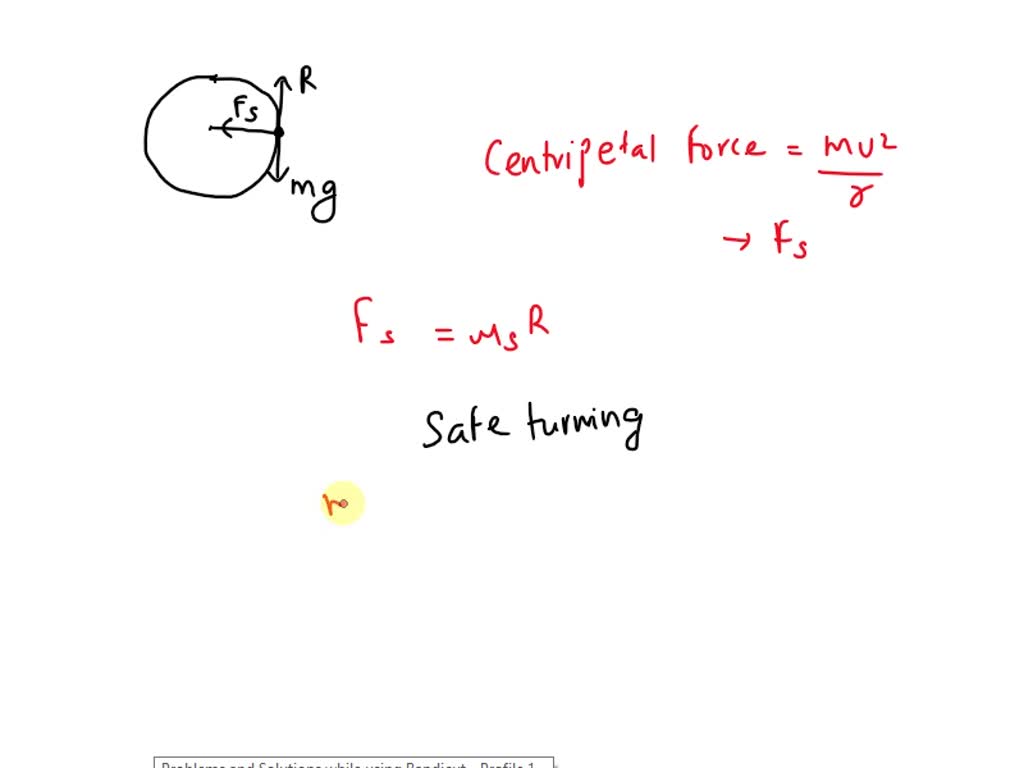 A car moves in a horizontal circle on a test track with a radius of 125 ...
