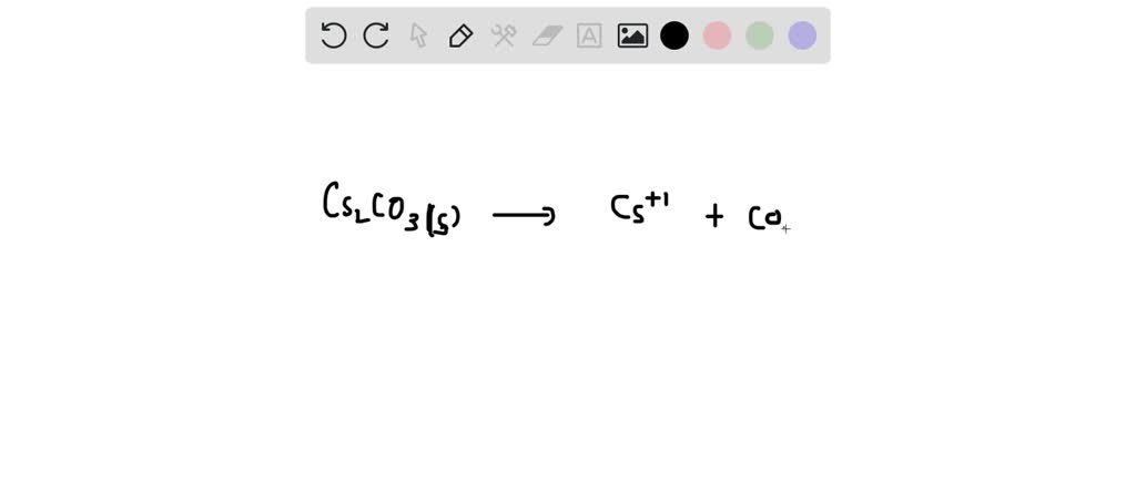 Complete the balanced dissociation equation for the compound below in ...