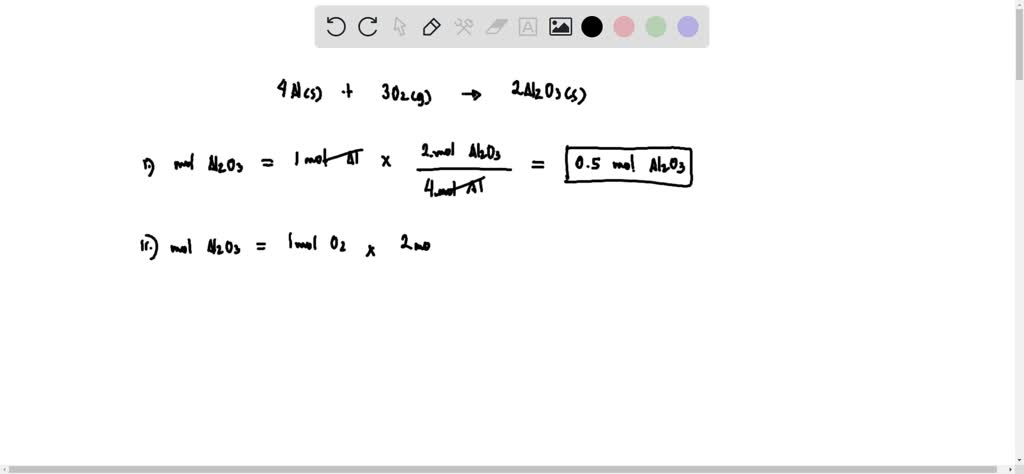 SOLVED: Aluminum is a reactive metal. It reacts with oxygen to form ...