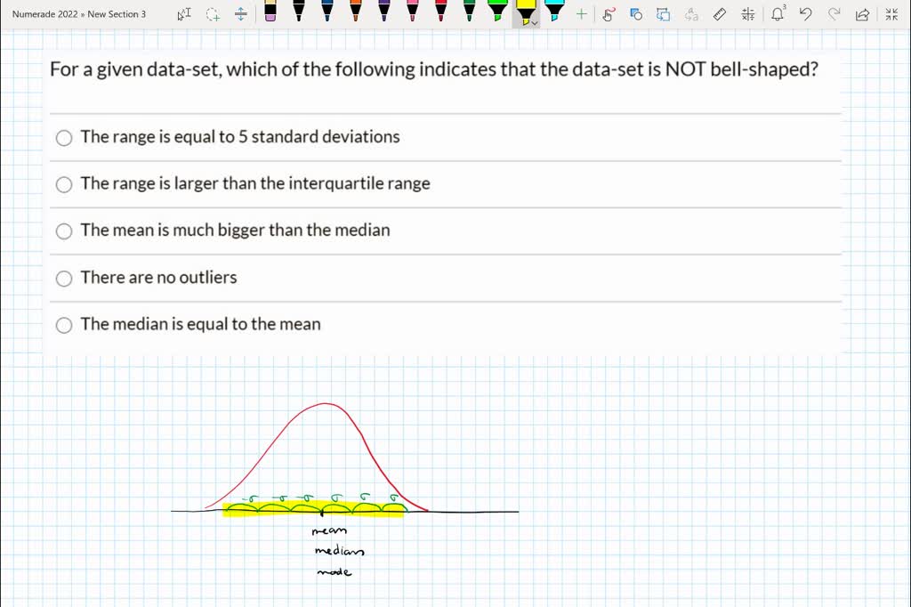 SOLVED: For a given data-set; which of the following indicates that the ...