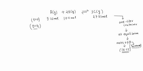 17a mixture contains 922 moles of a 1011 moles of b and 2783...