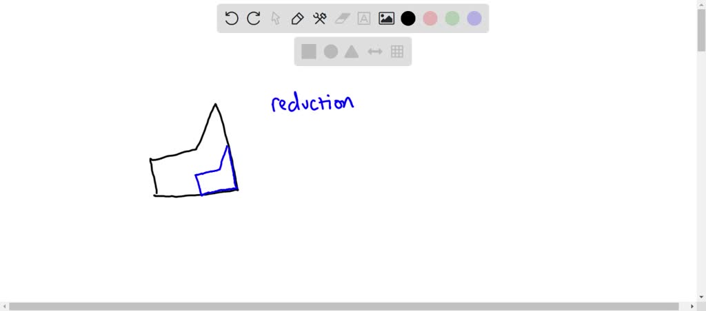 Solved 7 1 Ap 2 Question Help The Blue Figure Is Dilation Image Of