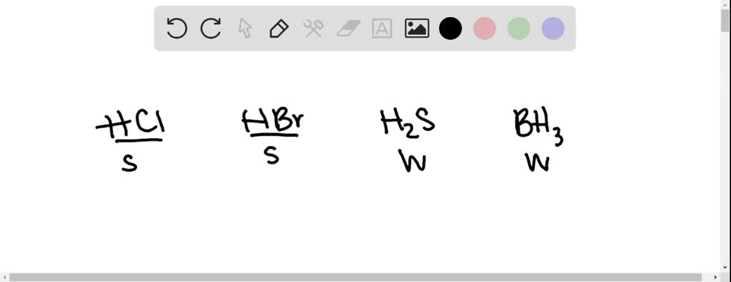 Solved Part A Rank The Following Compounds In Order Of Decreasing Acid
