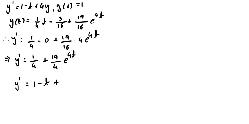 Solved Develop A Matlab Flowchart Which Will Solve A First Order Ode For A Given Ode Of The