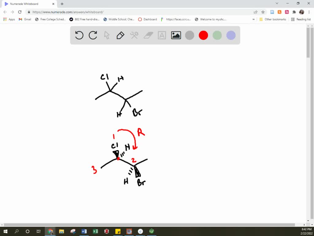 SOLVED: A compound with two chiral centers, (2S,3R)-2-bromo-3 ...