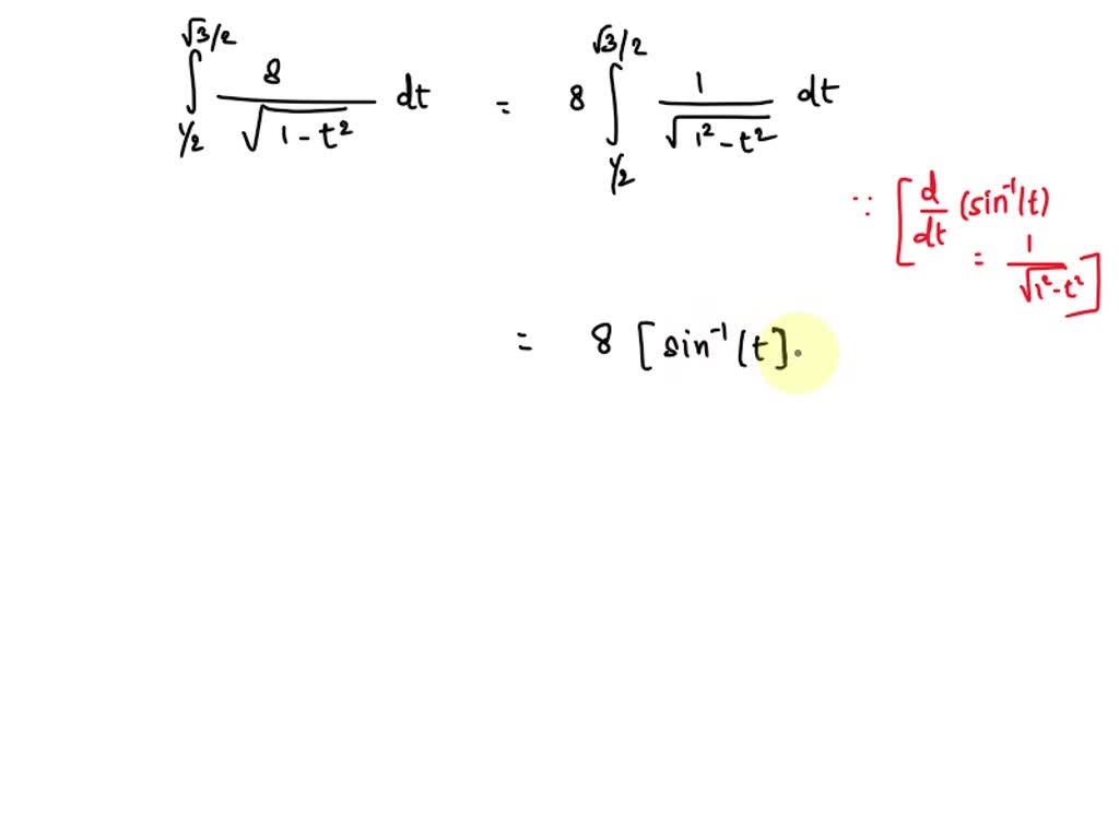 SOLVED: Tutorial Exercise Evaluate the Integral Step 1: To find an ...