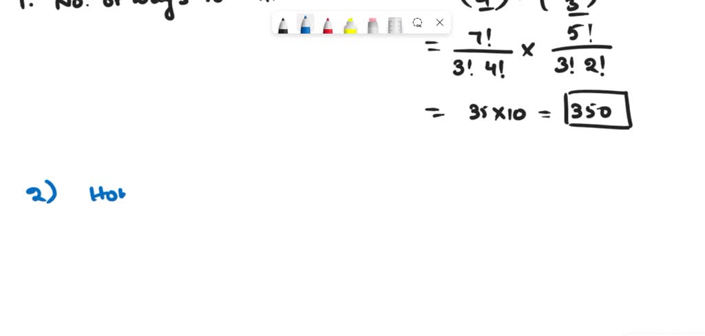 Assume that there are 7 unfilled roles: 4 male and 3 female. There are ...