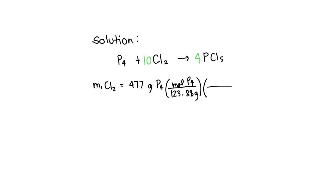 SOLVED: Elemental phosphorus occurs as tetratomic molecules,P4 . What ...