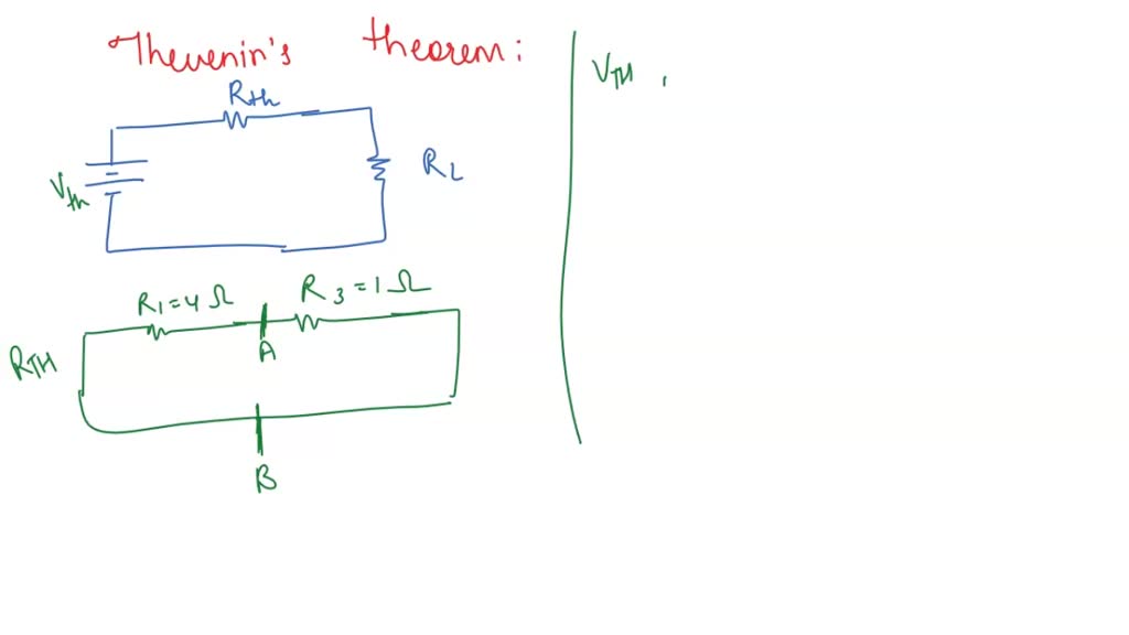SOLVED: Using Thevenin's Theorem, find the current through the Om ... SOLVED: Using Thevenin's Theorem, find the current through the Om ...