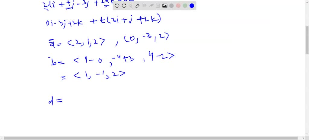 SOLVED: 6. (10 points) Find the distance between S(1,0,1) and the line given by the parametric ...