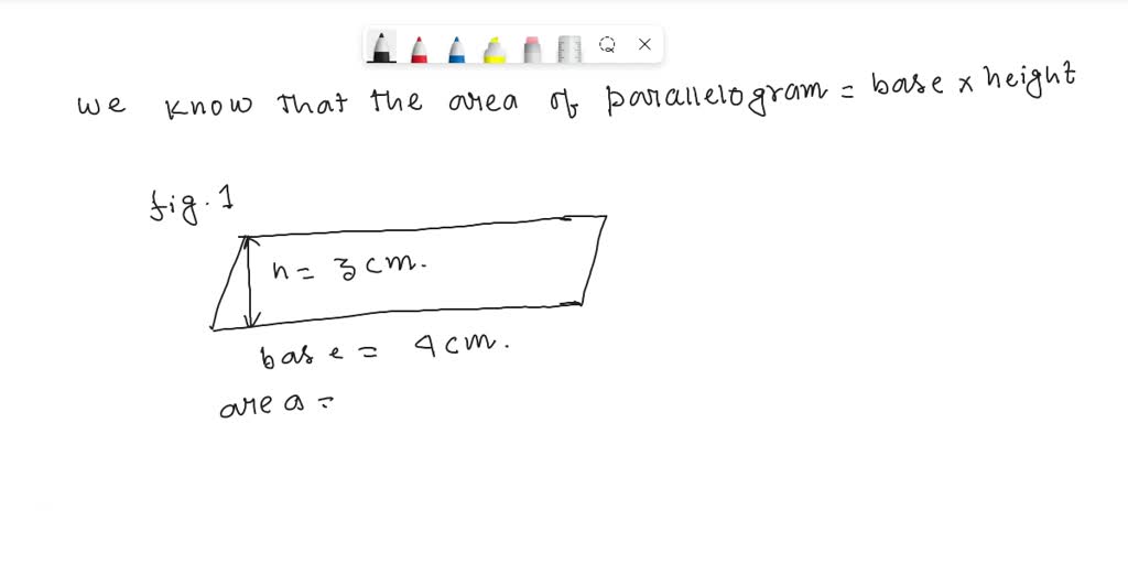 SOLVED: 9 Math Journal Draw two different parallelograms that each have ... SOLVED: 9 Math Journal Draw two different parallelograms that each have ...