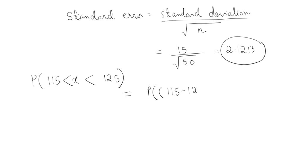 SOLVED: If the mean and standard deviation of cell sap values for ...