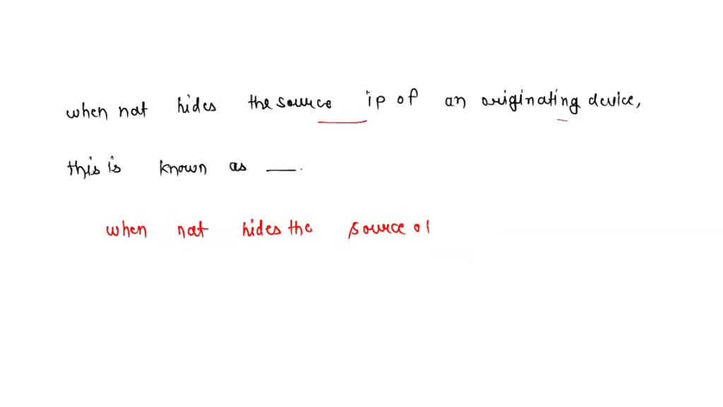 SOLVED: For the Overflow record type, the IP address that is used as the Source IP is